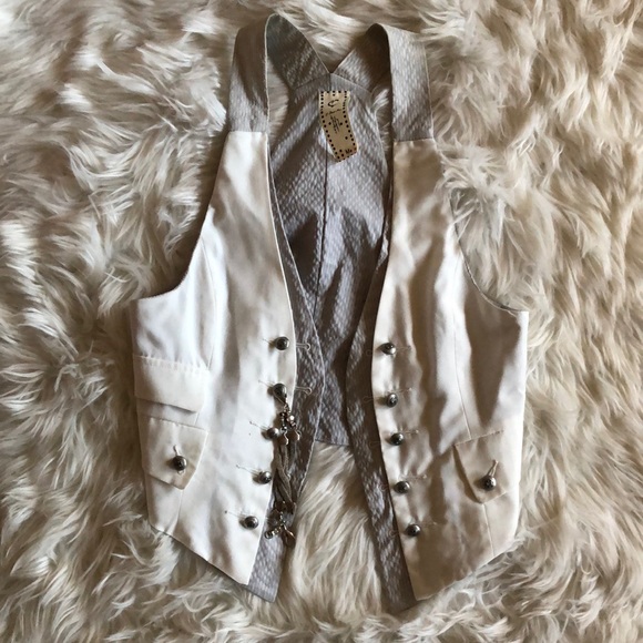 Jackets & Coats | Nwot Early 200s Charm Vest | Poshmark